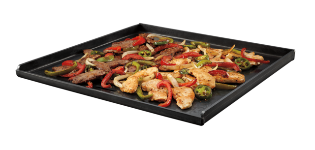 Weber Crafted Outdoor All-Purpose Flat Top BBQ Griddle Plate, Porcelain ...