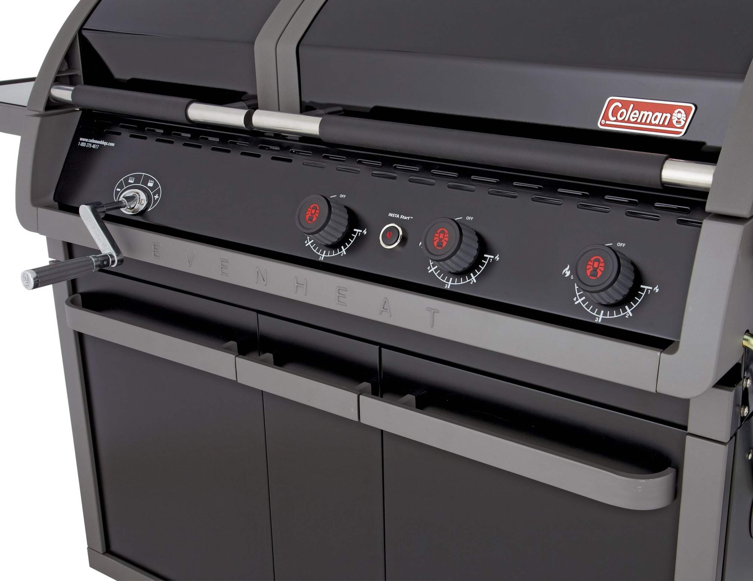 Coleman® Even Heat™ Dual Fuel Natural Gas BBQ | Canadian Tire