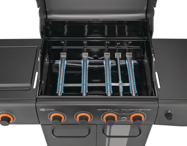 Barbecue convertible au propane MASTER Chef Grill Turismo, 4 brûleurs ...