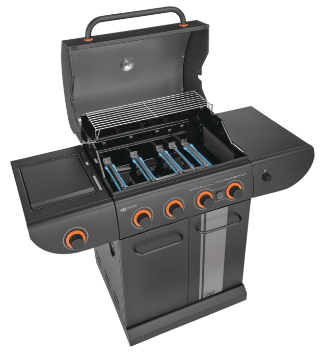 Barbecue convertible au propane MASTER Chef Grill Turismo, 4 brûleurs ...