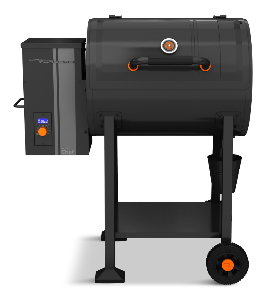 MASTER Chef Grill Turismo Wood Pellet Grill & Smoker with Digital ...