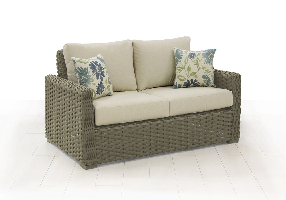 Cebu Patio Loveseat with Toss Cushions | Canadian Tire