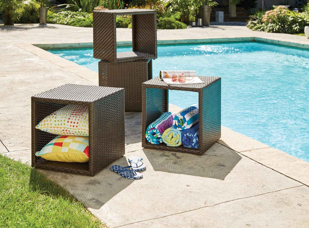 CANVAS Outdoor Decorative Storage Cube | Canadian Tire