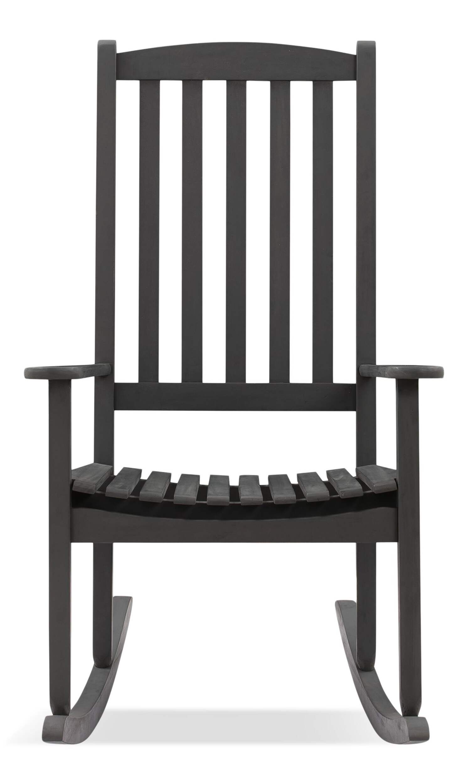 Patioflare Acacia Wood Weather-Resistant Outdoor Patio Rocking Chair ...
