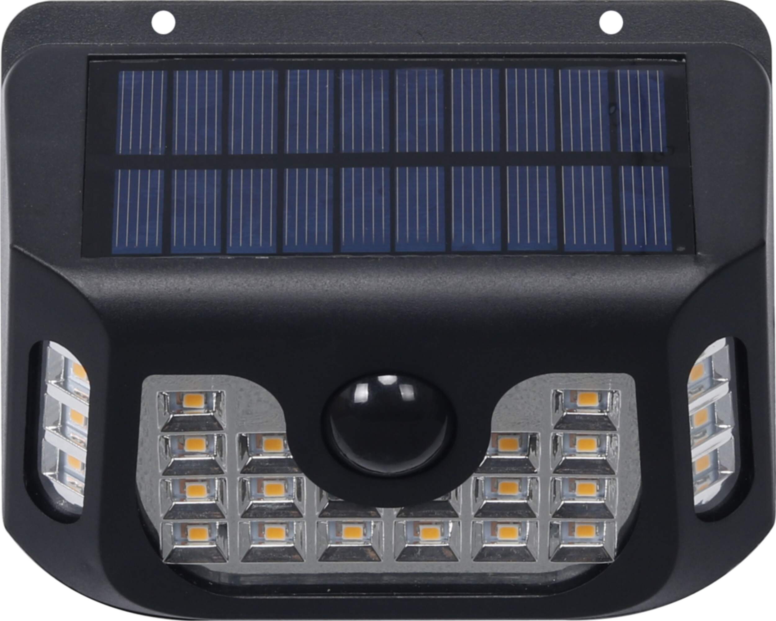 NOMA Outdoor Warm White 10-600 LM LED Solar Motion Sensor Wall Mounted ...