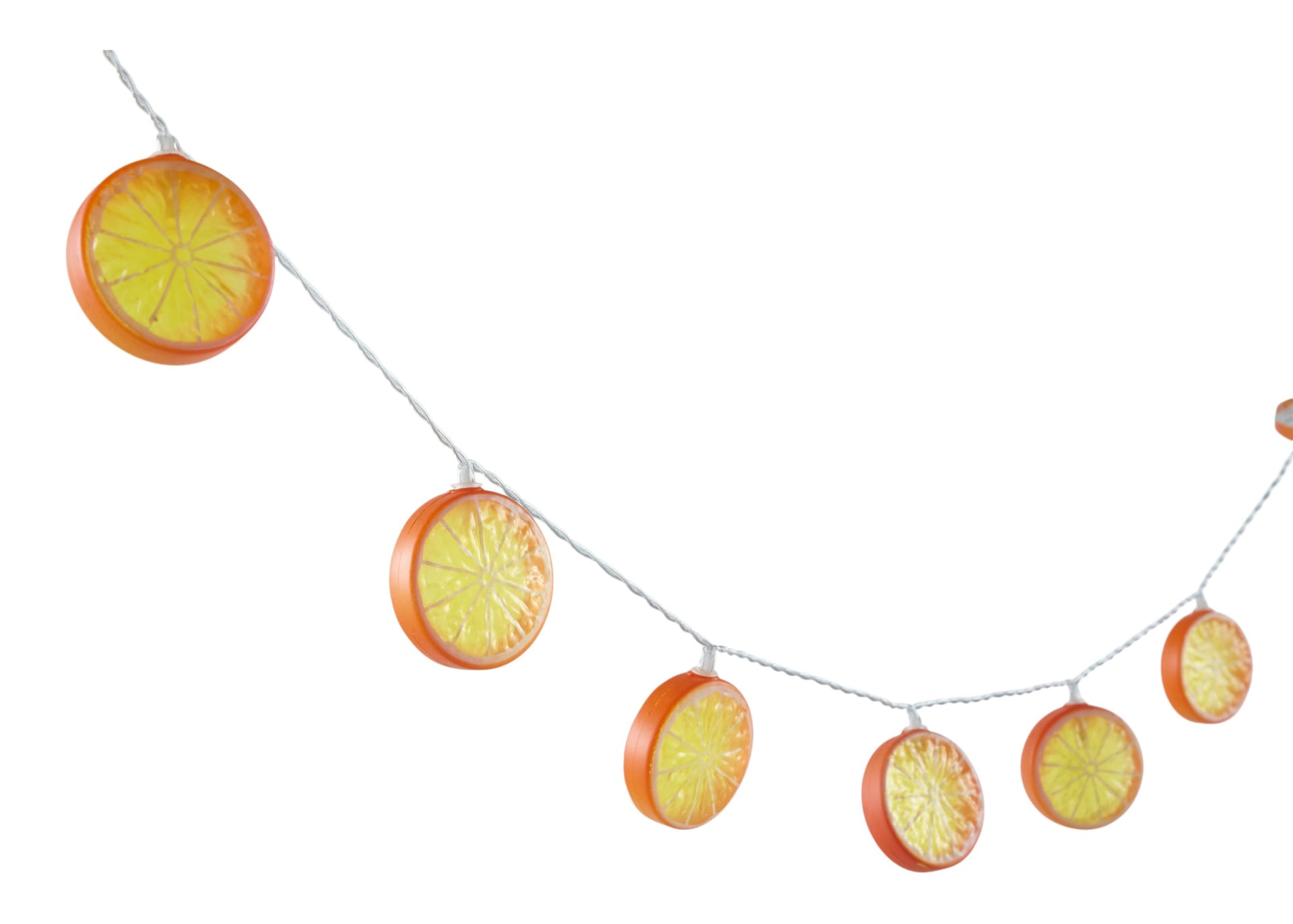 For Living Orange Slices Garden String Light with Warm White LED ...
