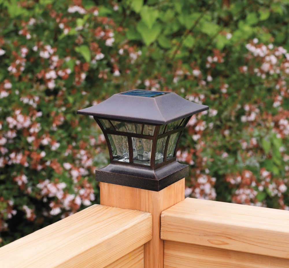 NOMA Solar Post Cap Light Set, 2-pk | Canadian Tire