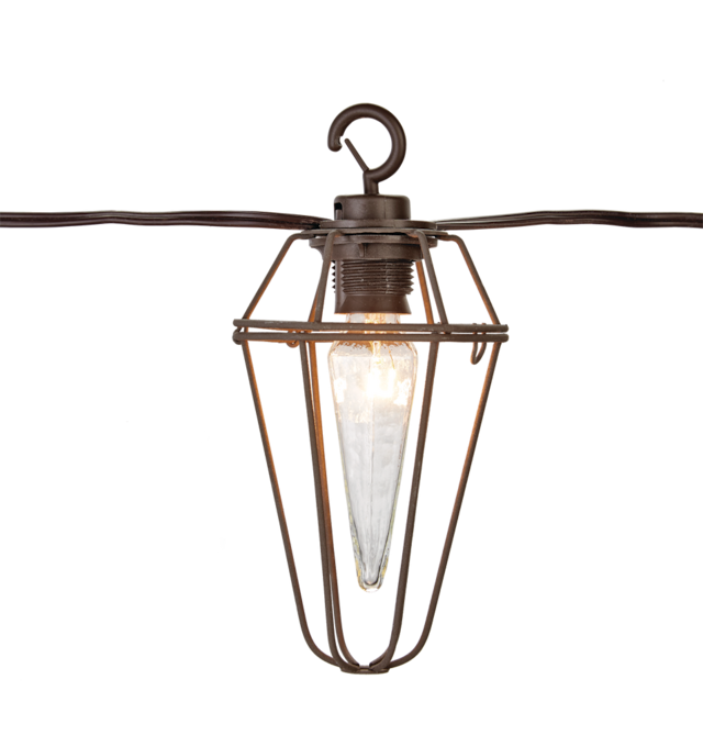 CANVAS Outdoor Clear White Incandescent Plug-In Brooklyn String Lights ...