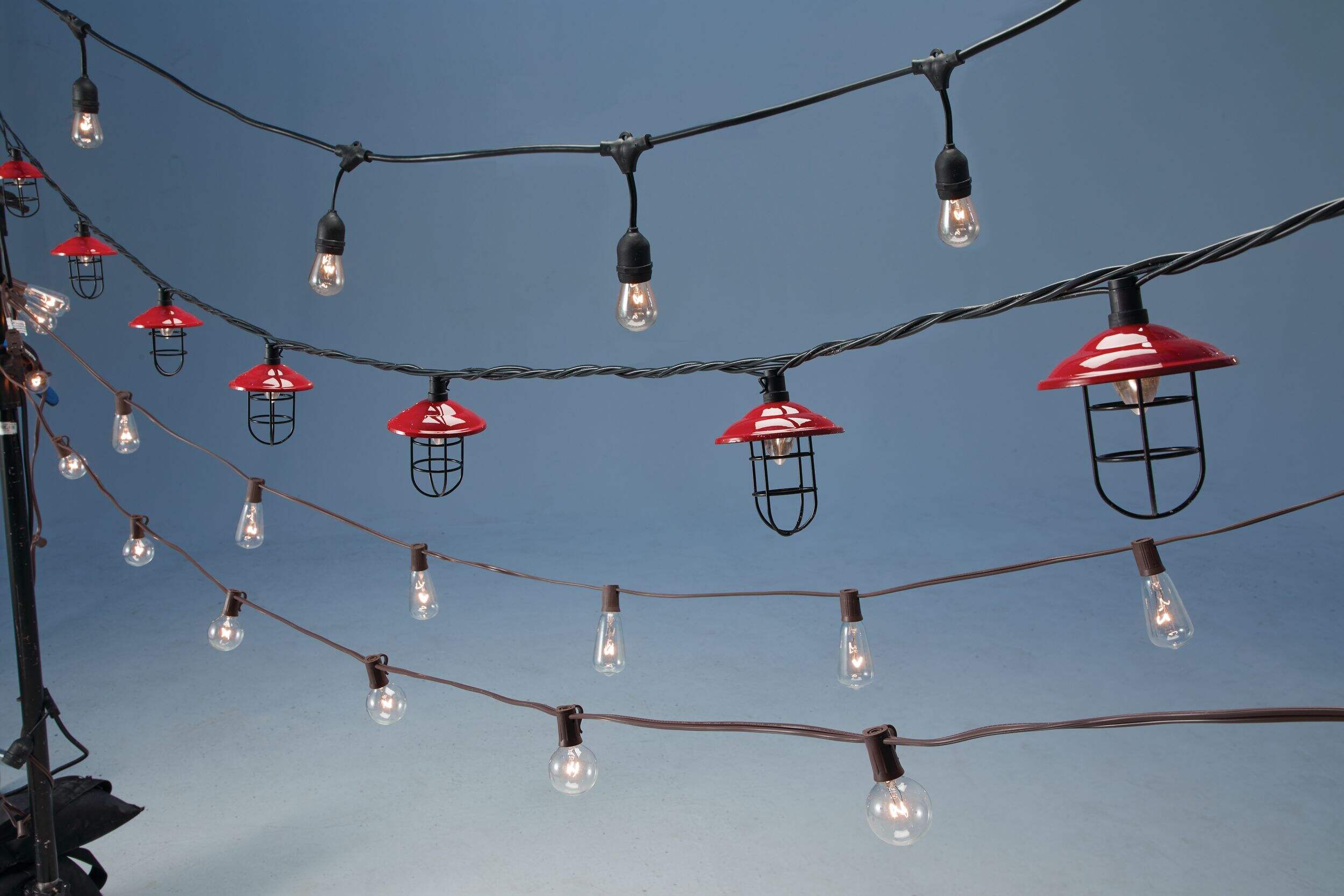 CANVAS Outdoor Clear White Incandescent Plug-In Montmarte String Lights ...