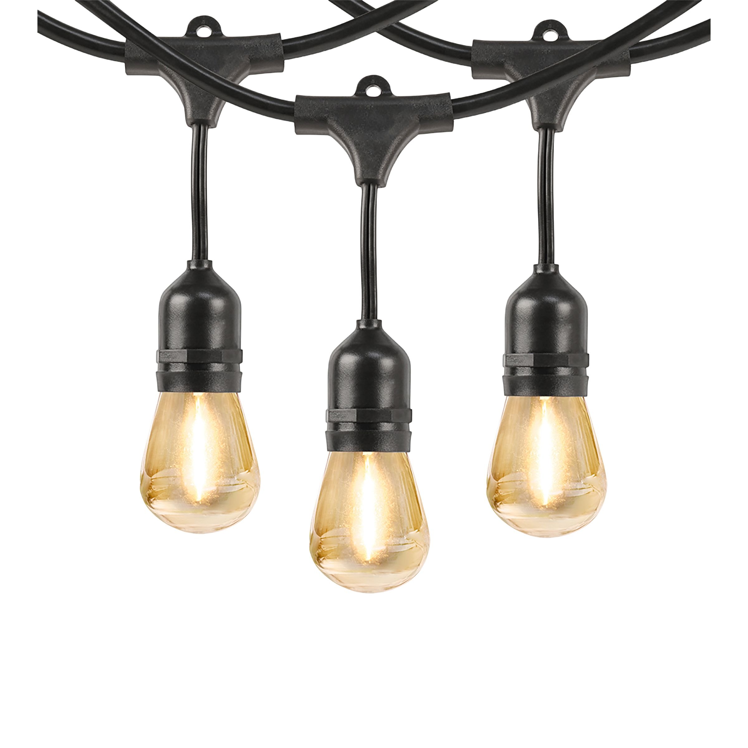 Feit Electric Solar Powered Soft White String Lights, 20-ft | Canadian Tire