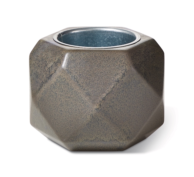 CANVAS Brier Ceramic Outdoor Fire Pot, Matte Concrete | Canadian Tire