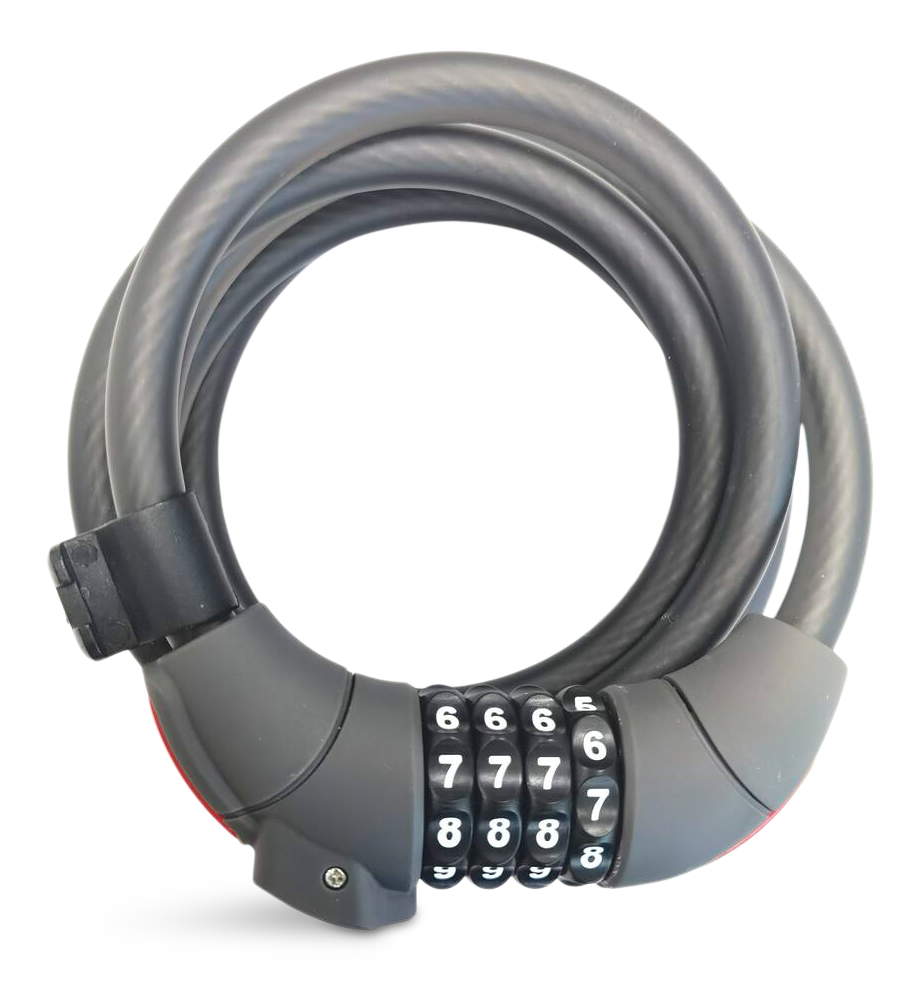 Raleigh Bike Combo Lock, Black, 12-mm x 6-ft | Canadian Tire