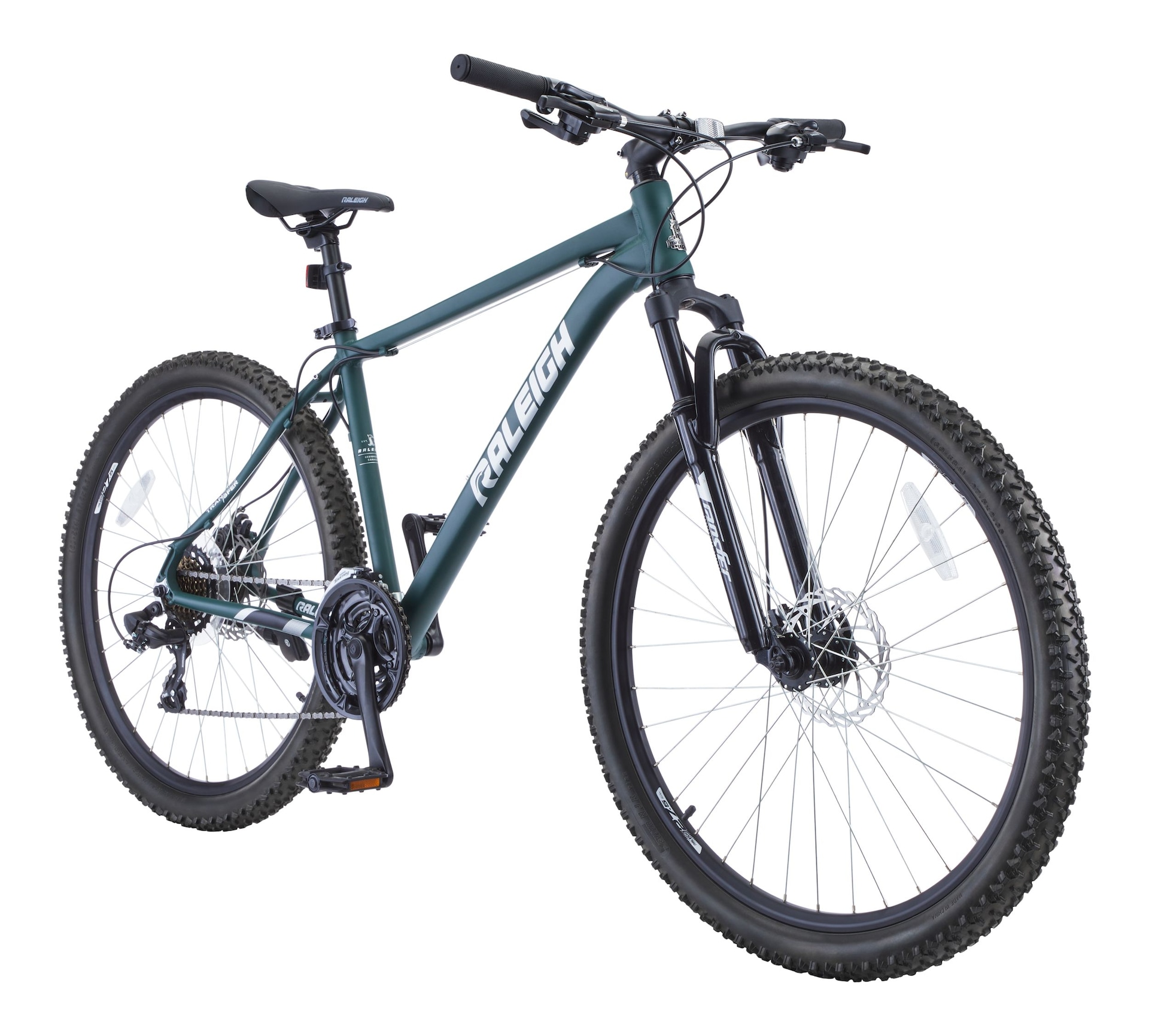 Raleigh Summit Hardtail Mountain Bike, 27.5-in Wheel, Green | Canadian Tire