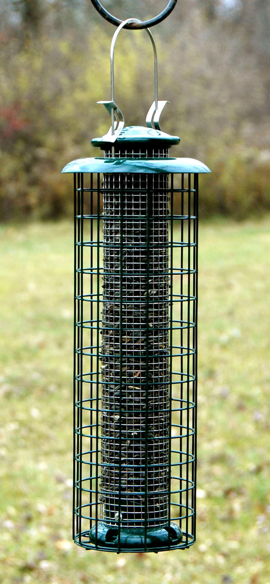Panacea Squirrel Resistant Caged Mesh Tube Bird Feeder 1.25 lb Canadian Tire