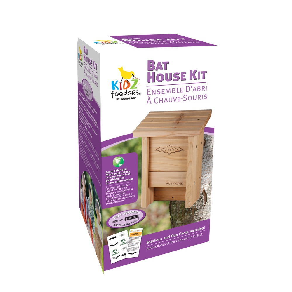 Panacea DIY Outdoor Wood Bat House Craft Kit, 12-in | Canadian Tire