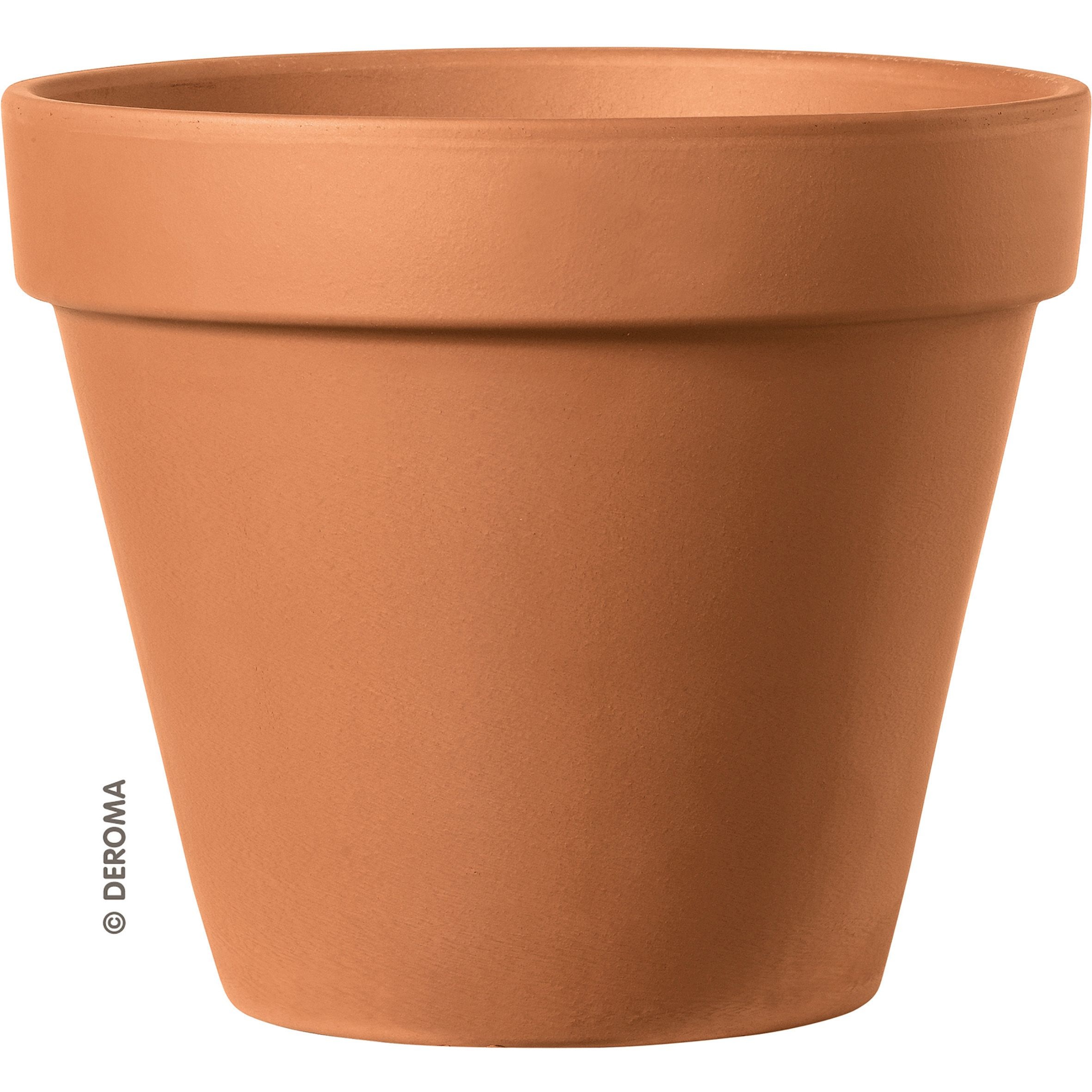 Deroma Clay Terra Cotta Planter Pot, 100% Natural, Brown | Canadian Tire