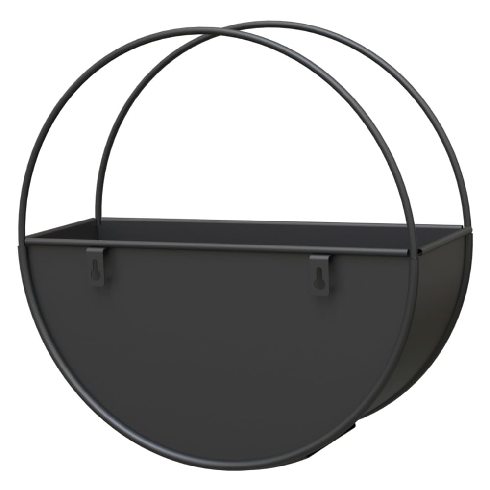 Panacea Modern Farmhouse Round Wall & Tabletop Planter, 8.5-in, Matte ...