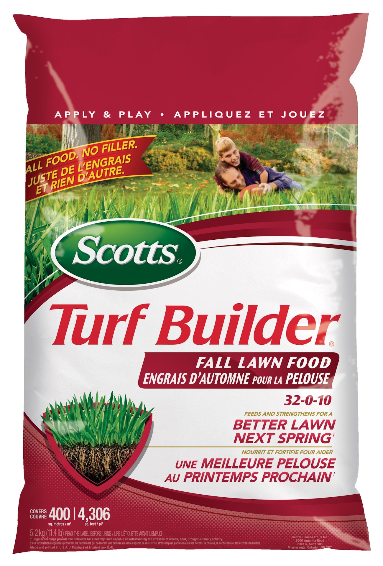 Scotts Turf Builder Fall Lawn Fertilizer, 5.25-kg | Canadian Tire