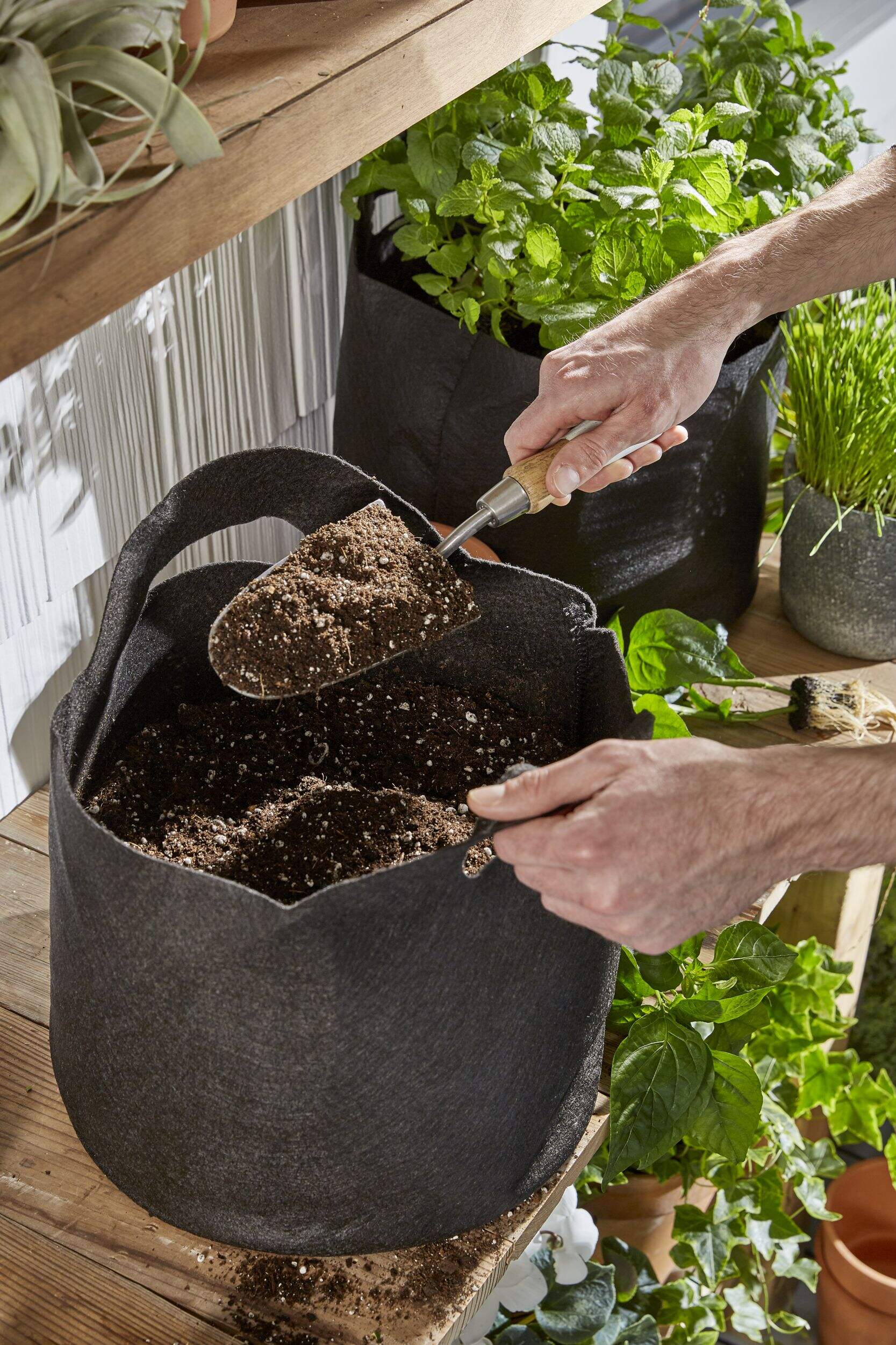 Root Farm Felt Garden Pot For Hydroponics, 23.9-L | Canadian Tire