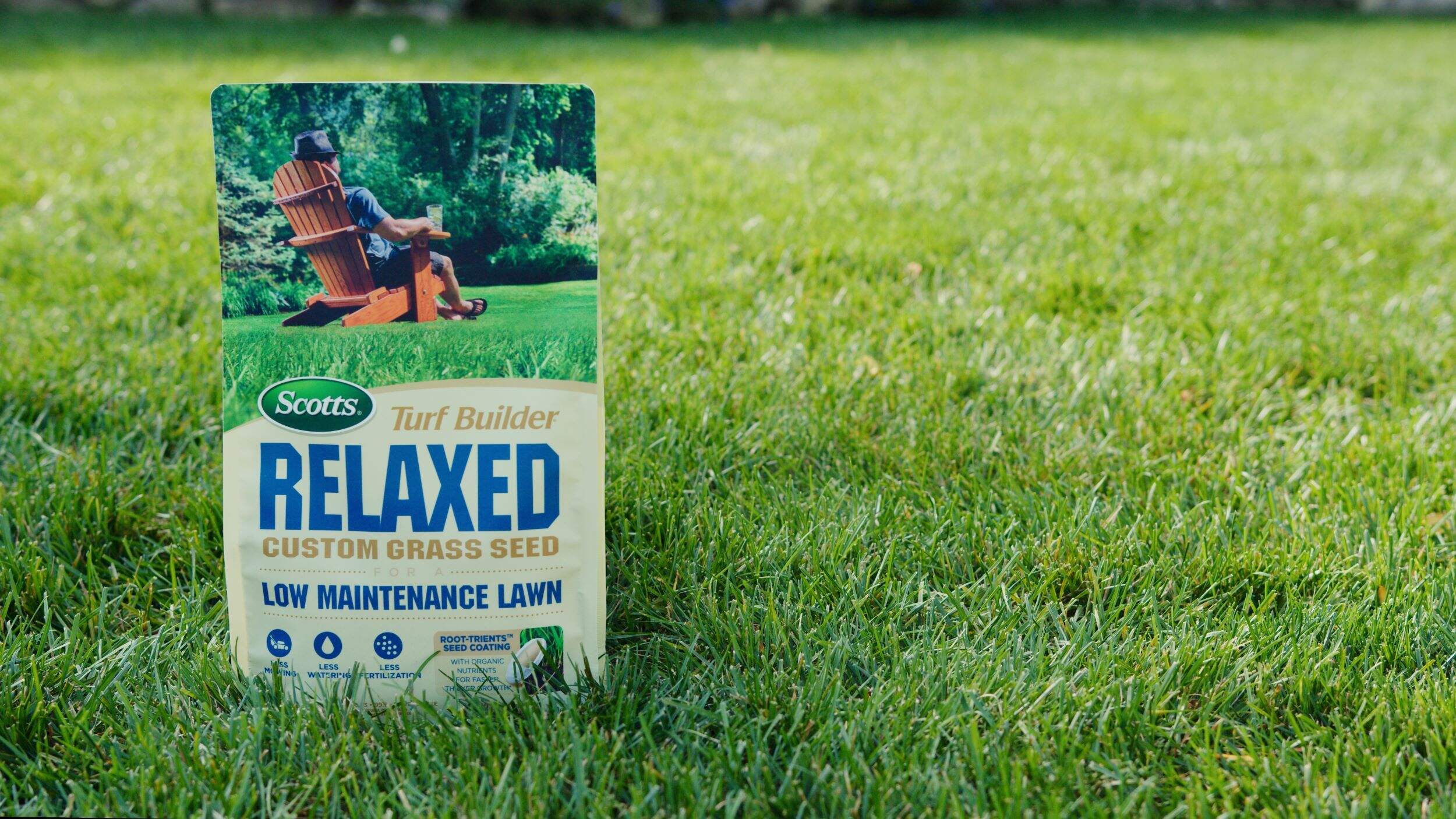 Scotts Turf Builder Relaxed Custom Grass Seed & Fertilizer For Low ...