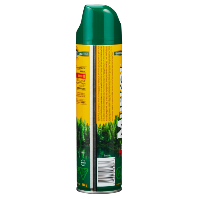 Muskol 8-Hour 23.5% DEET Aerosol Mosquito/Insect Repellent Spray, 230-g ...