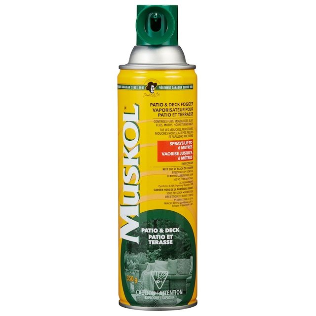 Muskol Patio & Deck Fogger Mosquito/Insect Repellent Spray, 350-g ...
