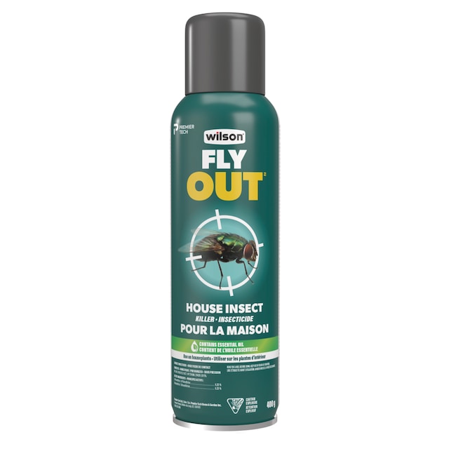 Wilson FlyOut House Insect Killer, Insecticide, Aerosol, 400-g | Canadian Tire
