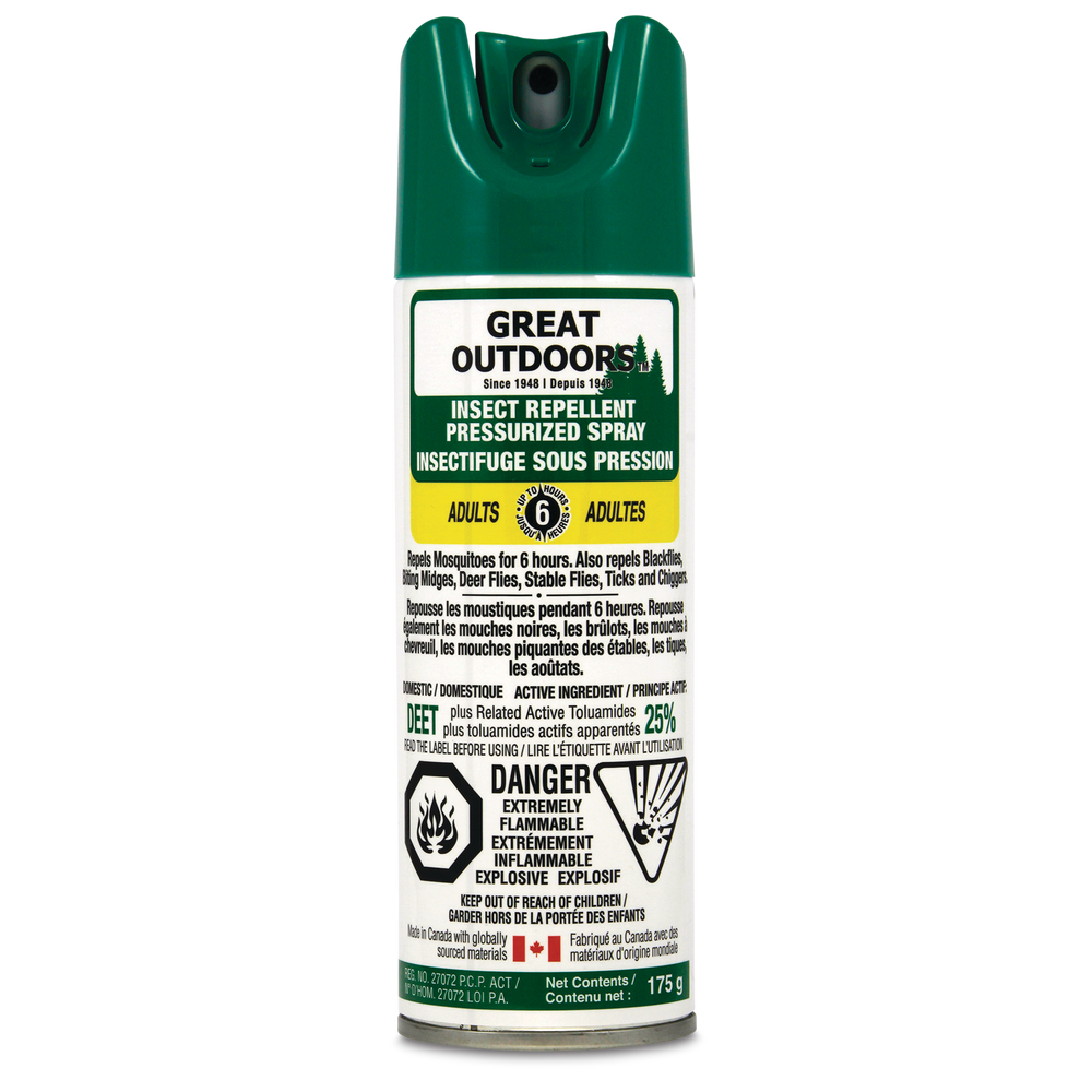 Watkins Great Outdoors 6-Hour 25% DEET Aerosol Mosquito/Insect ...