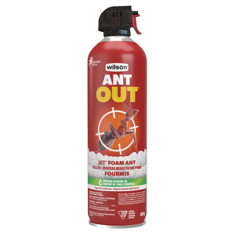 Wilson AntOut Jet Foam Ant Killer, Insecticide, Aerosol Spray, 425-g | Canadian Tire
