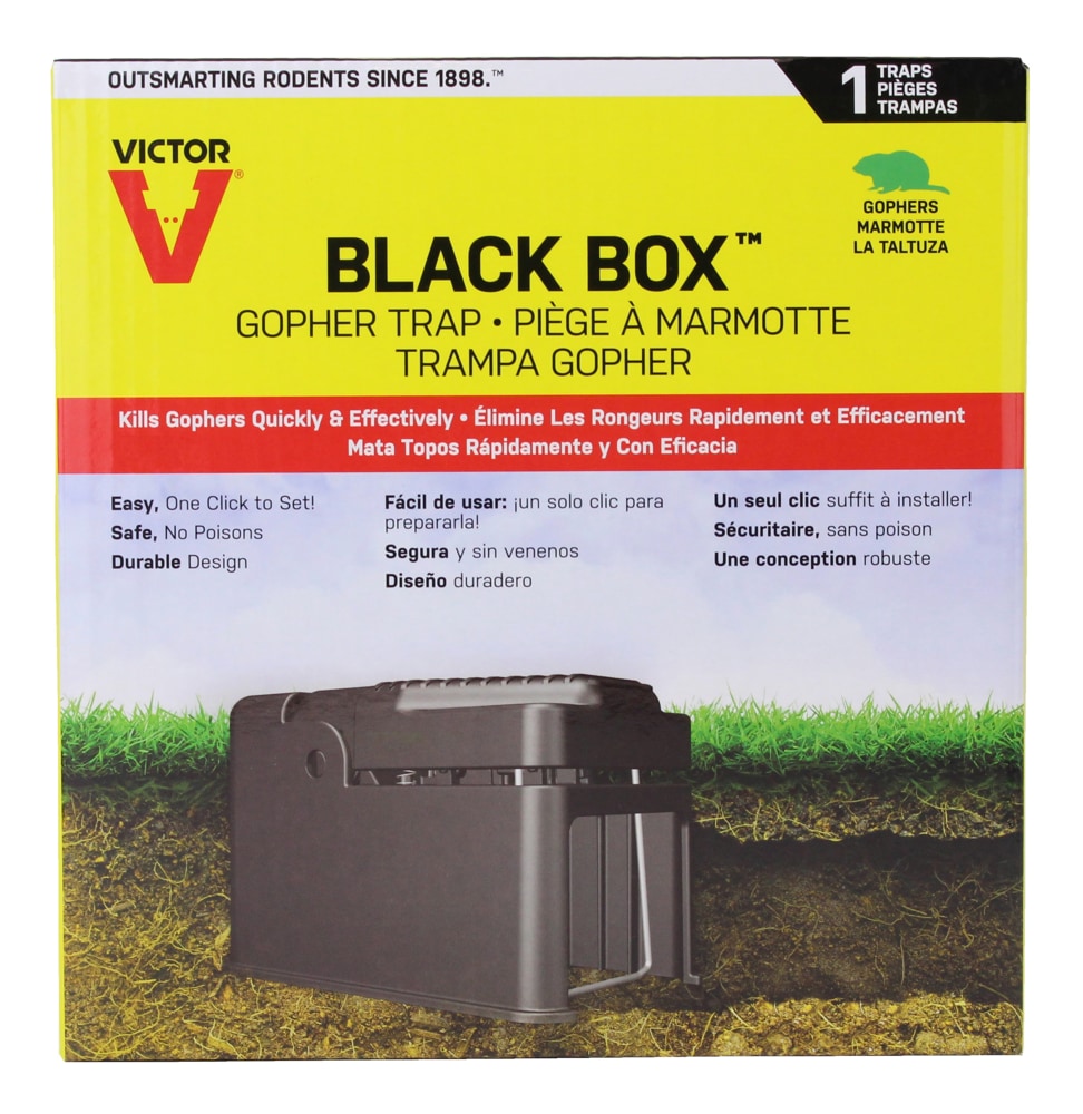 Victor Black Box Gopher Trap | Canadian Tire