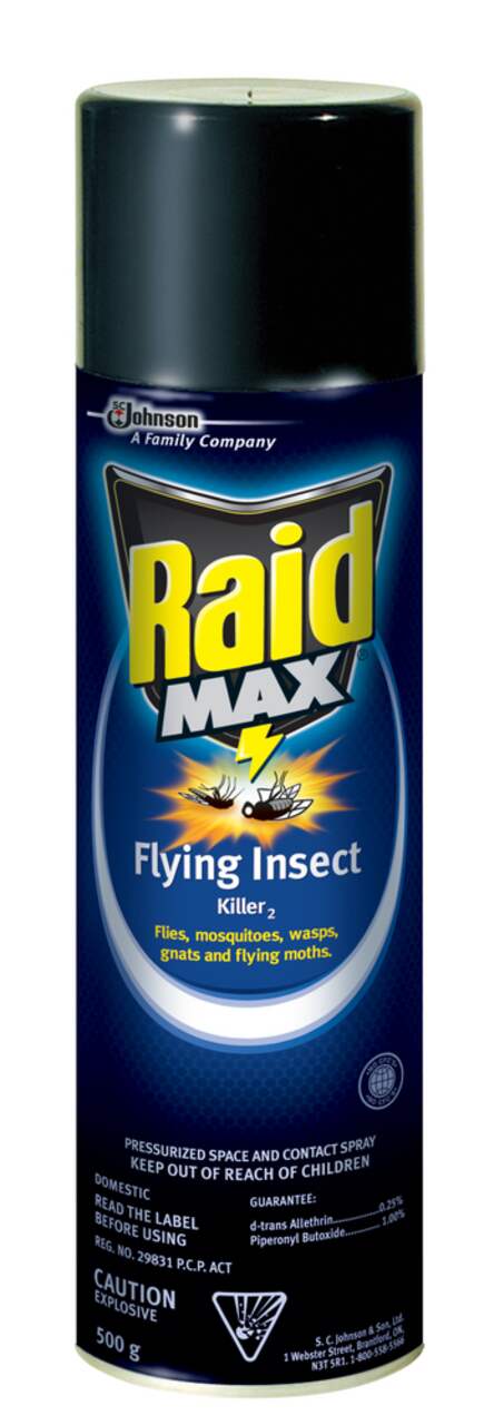 Raid Max Flying Insect Killer Spray 500 g Canadian Tire