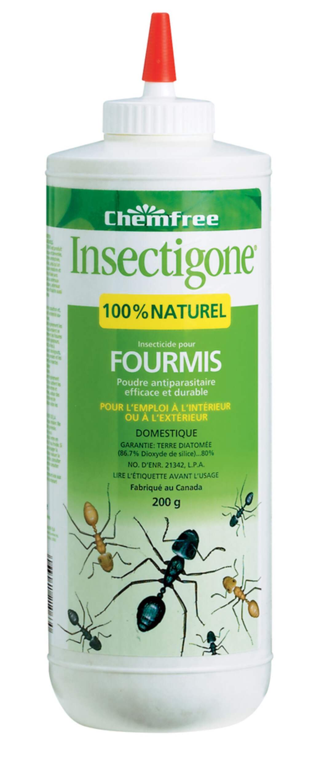 Fourmicide Insectigone Chemfree, 200 g | Canadian Tire