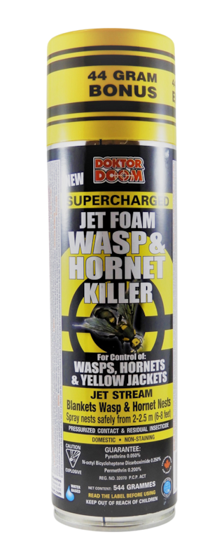 Doktor Doom Supercharged Jet Foam Wasp & Hornet Killer, Insecticide ...
