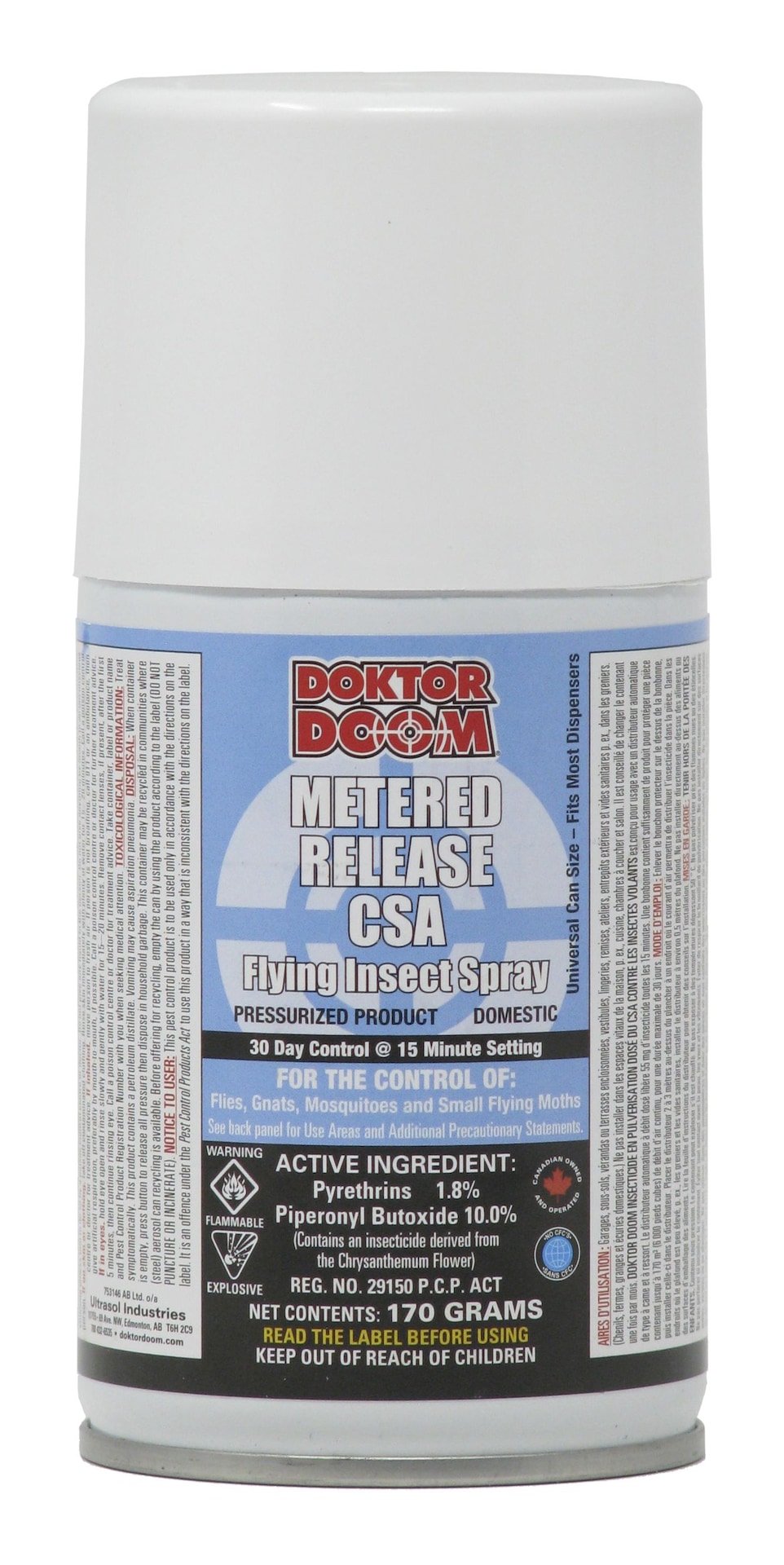 Doktor Doom Indoor Metered Release Flying Insect, Insecticide Spray ...