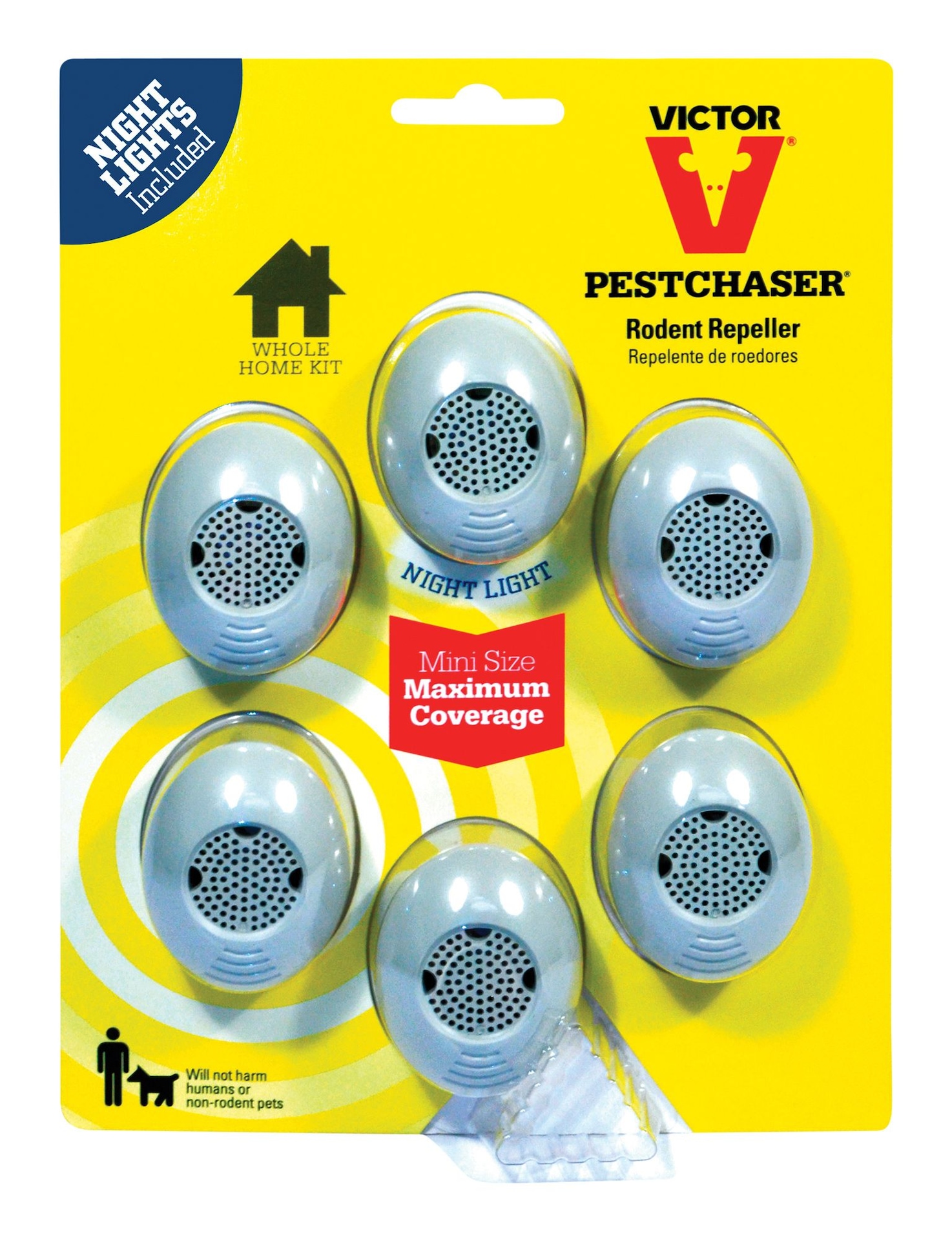Victor Pestchaser Sonic Rodent Repellent, 6-pk | Canadian Tire