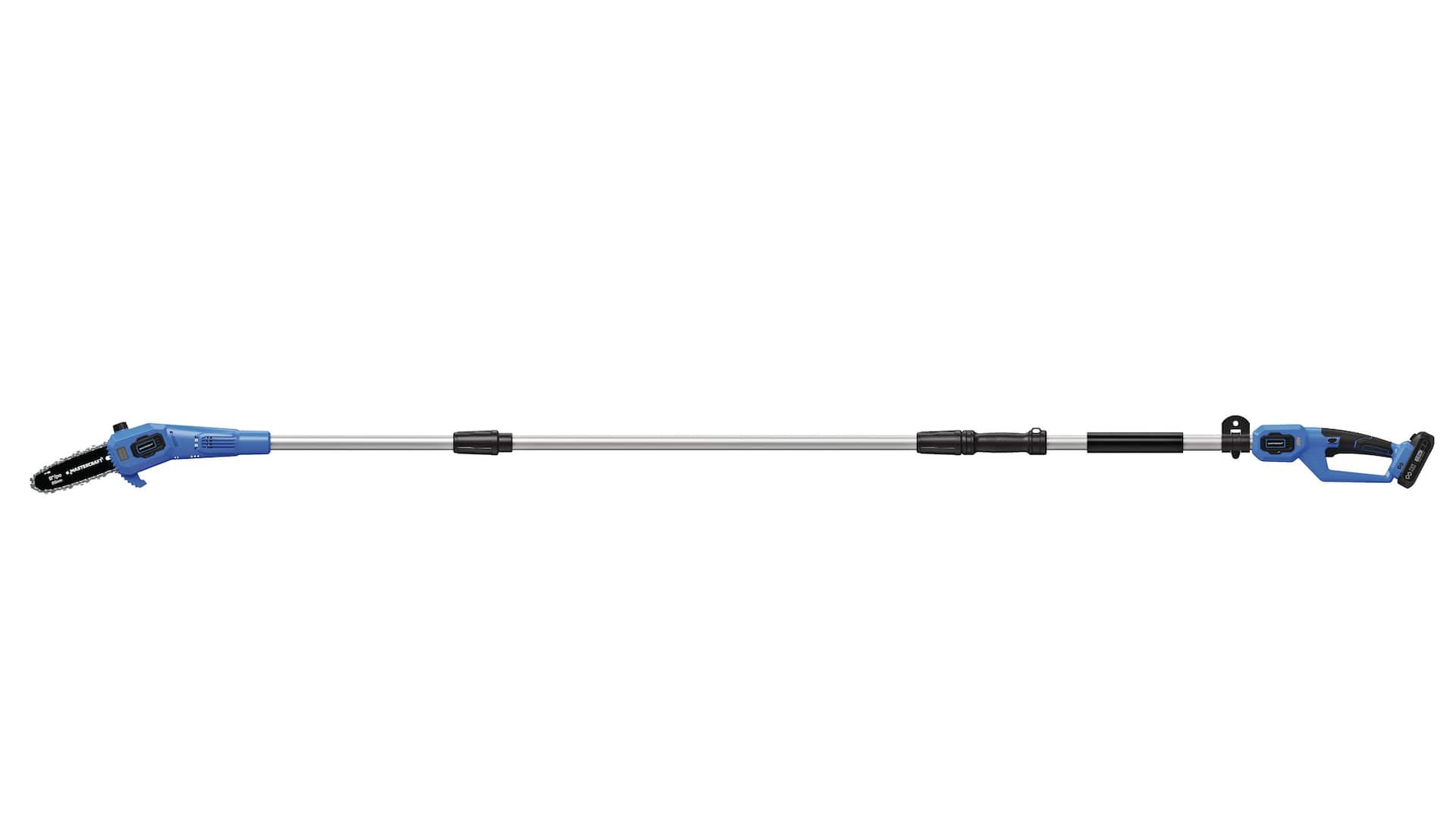 Mastercraft 20V Lithium ion Cordless Pole Saw with 2.0Ah PWR POD Battery 8 in Canadian Tire