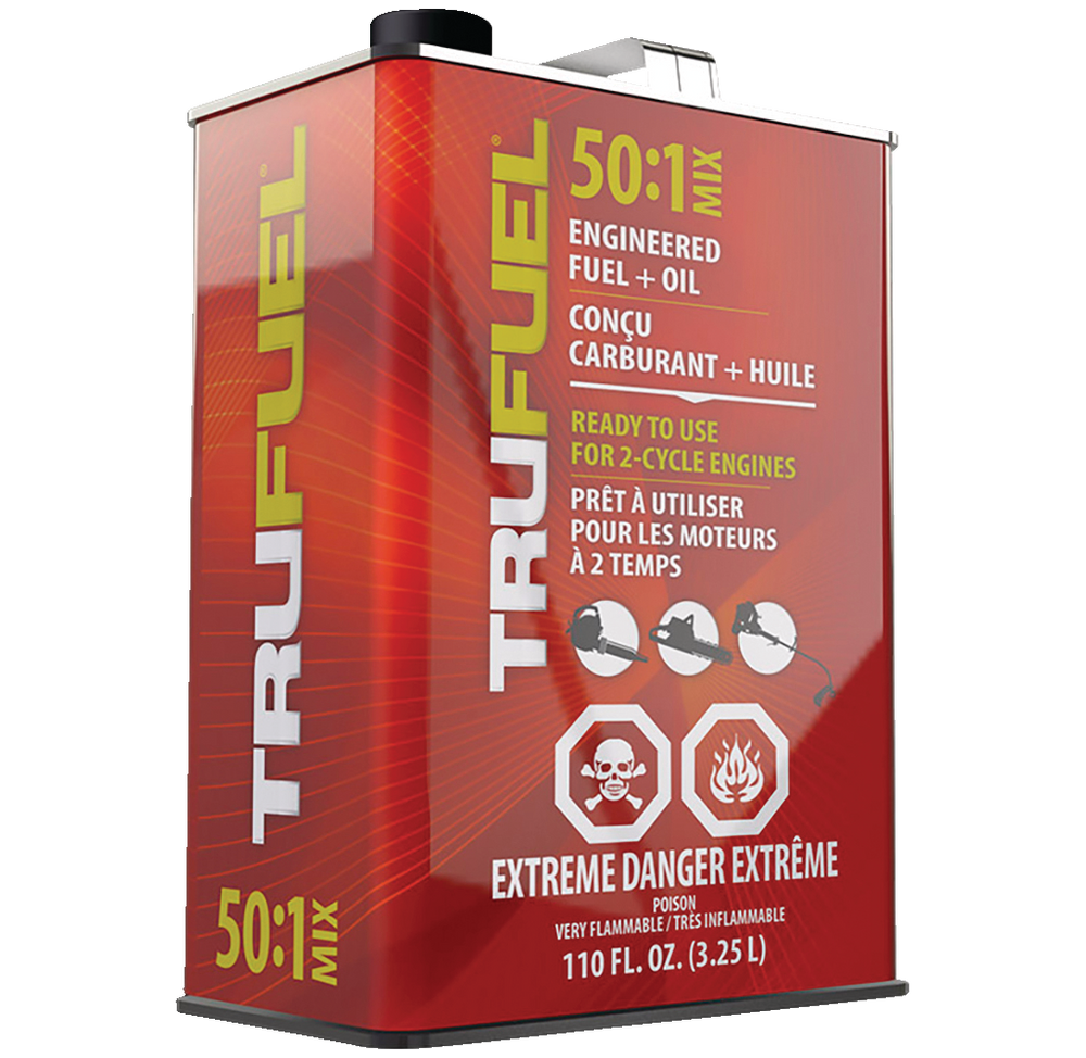 TruFuel 50:1 Pre-Mixed Fuel & Oil for 2-Cycle Engines, 3.25-L ...