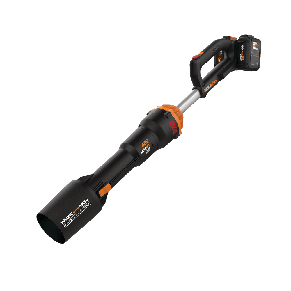 Worx Power Share Nitro 40 V Cordless Leaf Blower Sweeper With Brushless