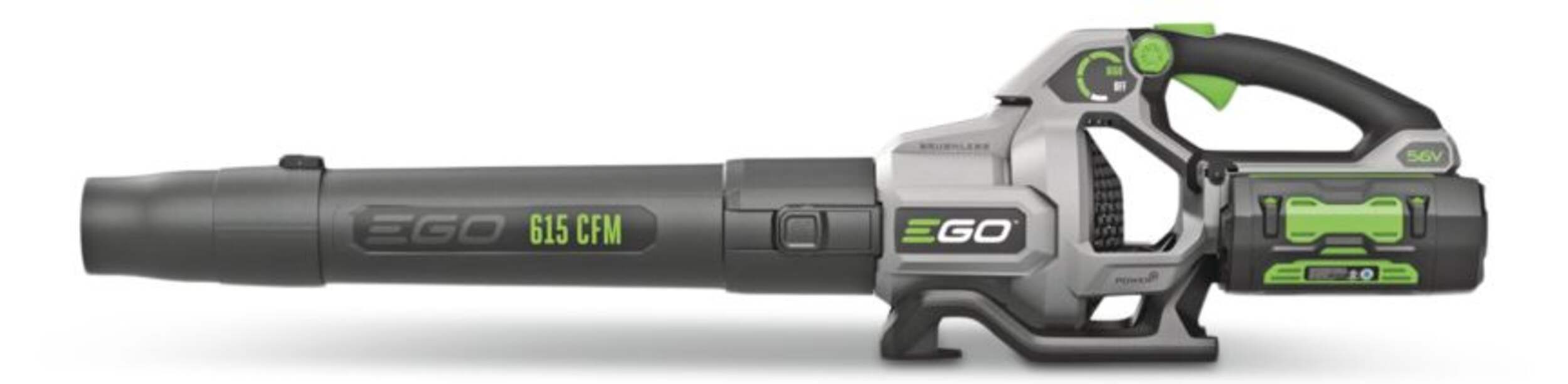Ego Power 56v Brushless Cordless 615 Cfm Leaf Blower With 1 2 5ah