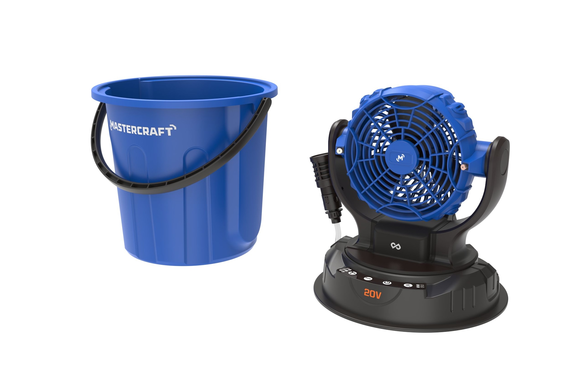 Mastercraft 20V PWR POD Misting Fan, Tool Only, Blue | Canadian Tire