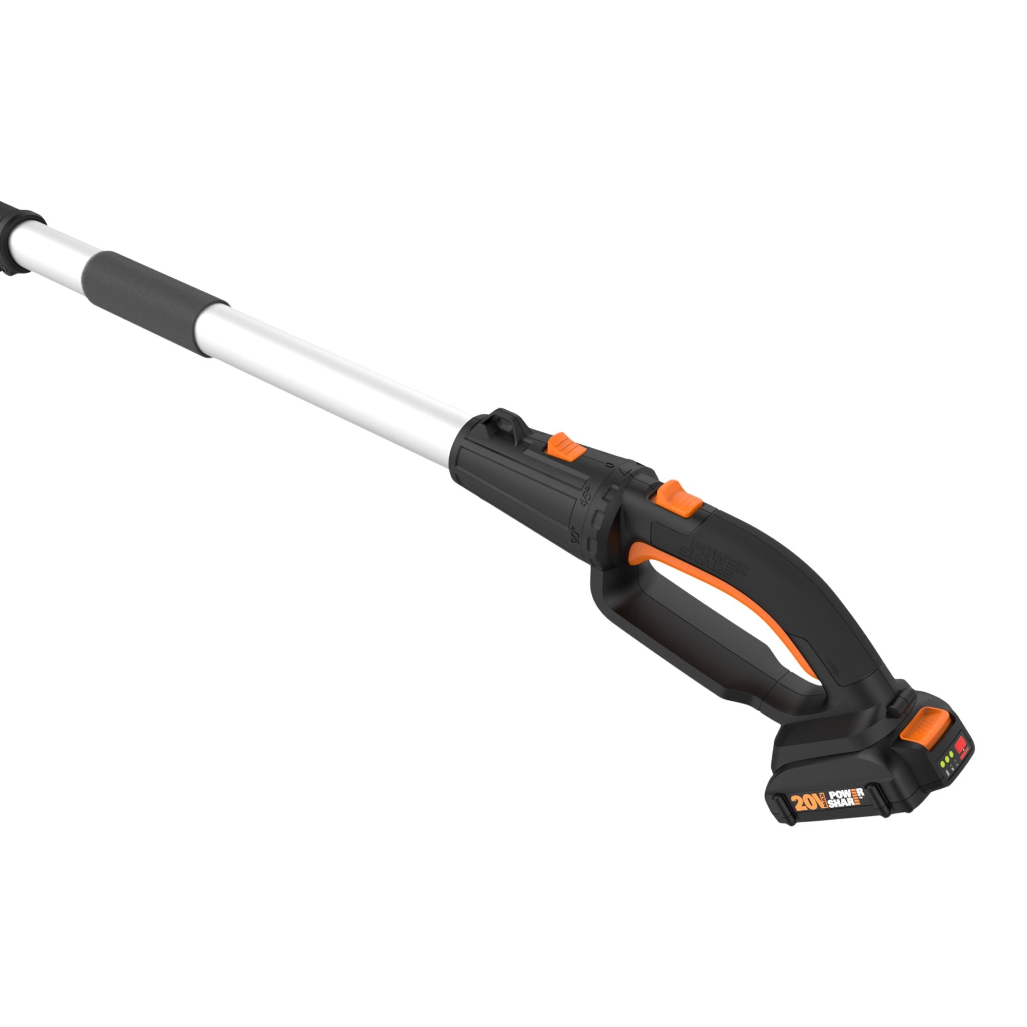WORX WG252 20V Power Share 2 in 1 Cordless Hedge Trimmer with Pole Canadian Tire