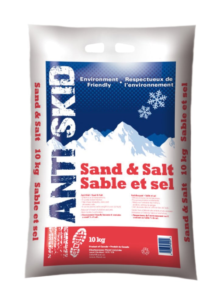 Sac de sable et de sel antidérapant qui n'endommage pas le ciment, 10 ...