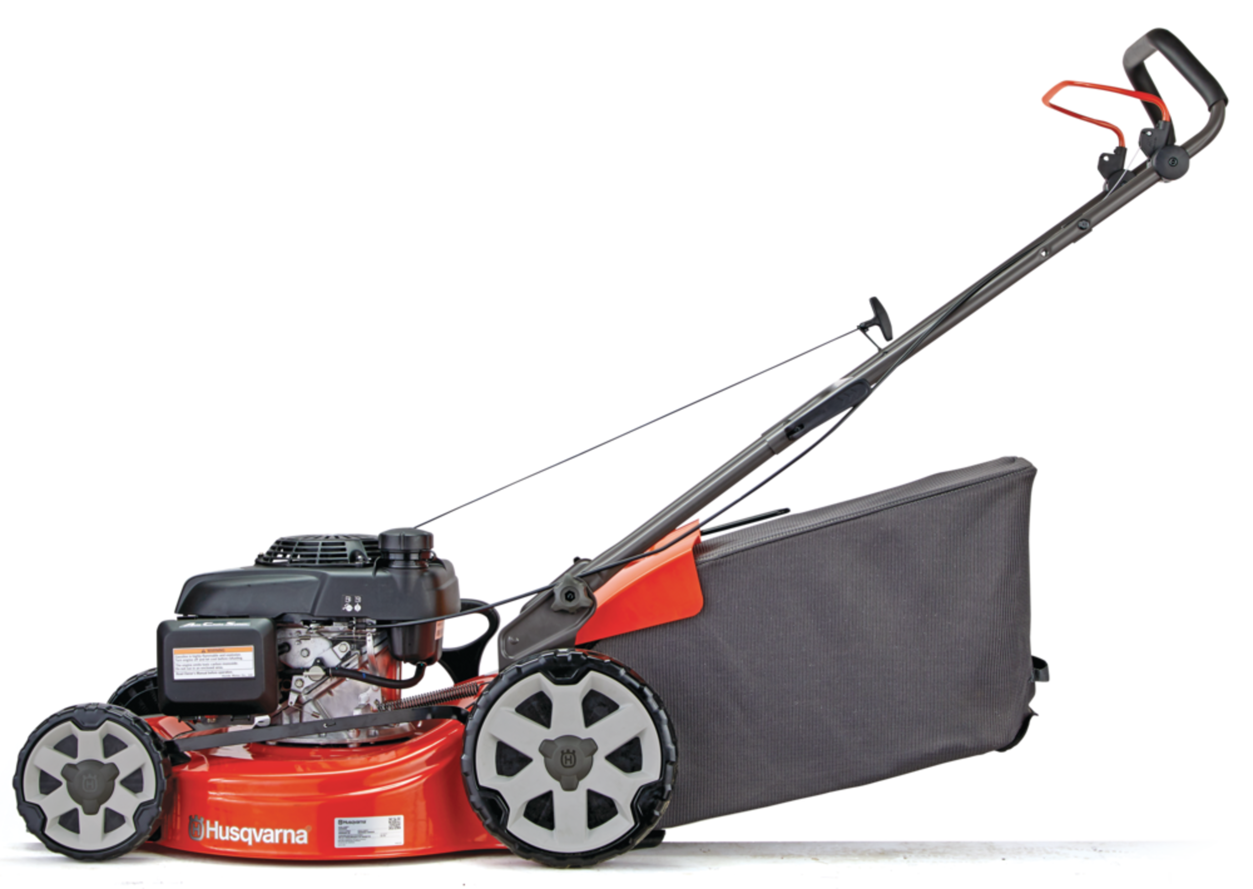 Husqvarna 3-in-1 160cc Gas Engine Walk Behind Push Lawn Mower, 21-in ...