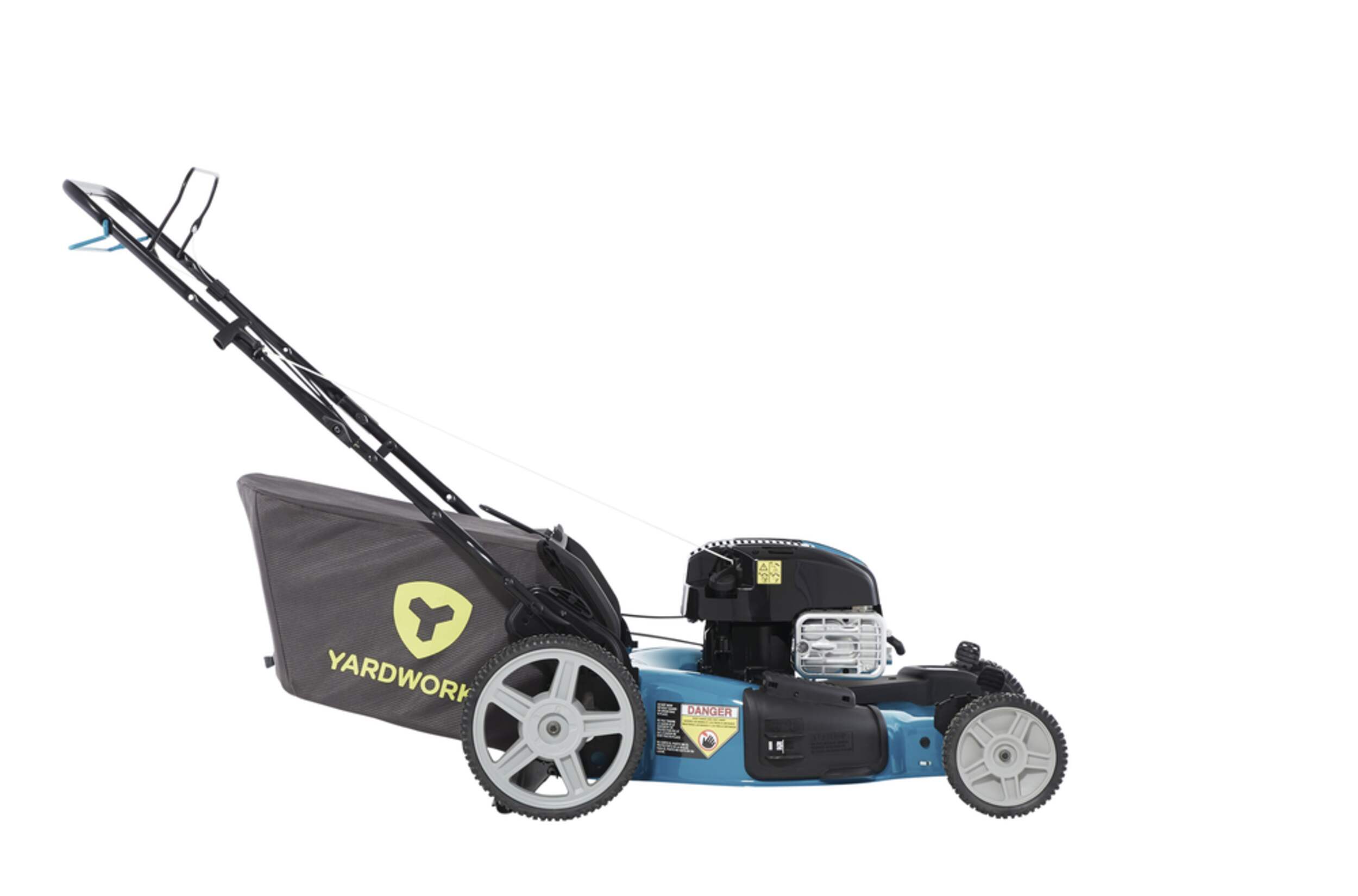 Yardworks 163CC 3-in-1 High Wheel Gas Push Lawn Mower | Canadian Tire