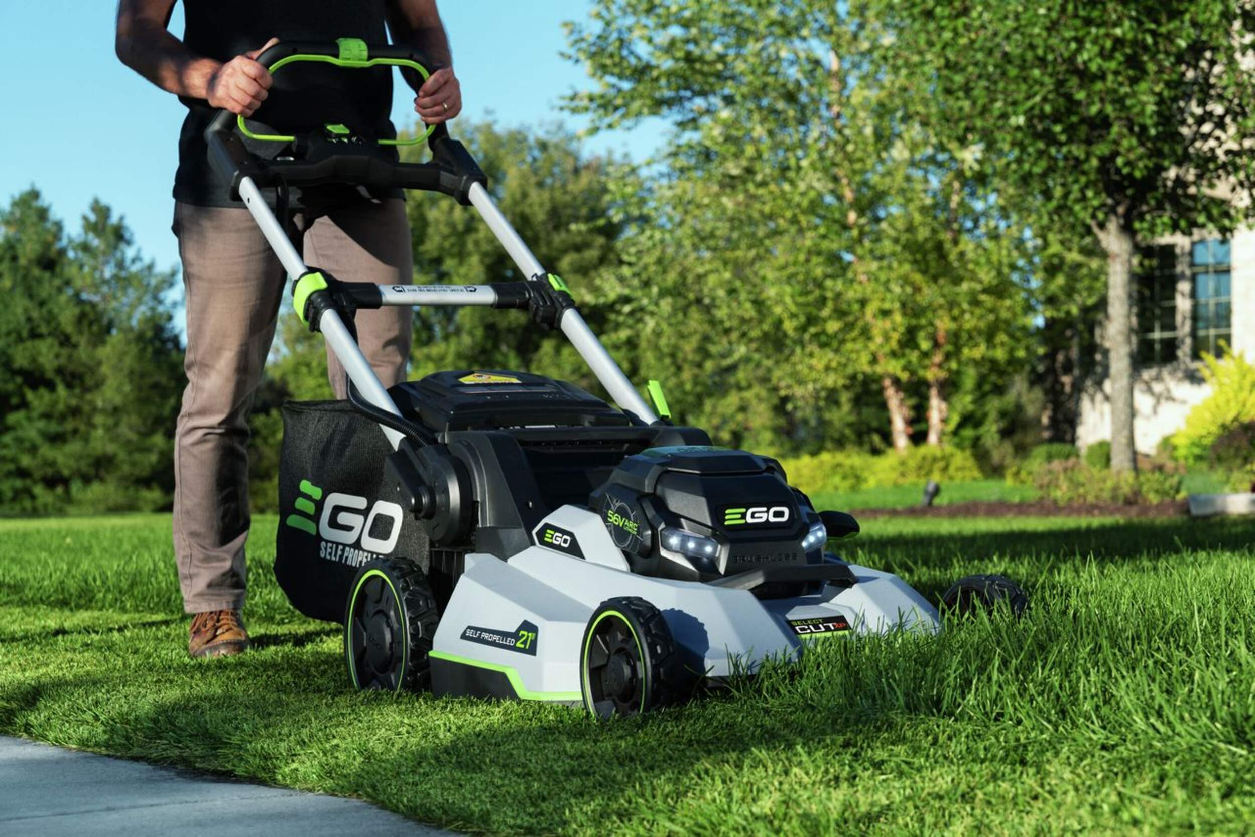 EGO 56V Select Cut XP Self-Propelled Mower Touch Drive, 21-in | Canadian Tire