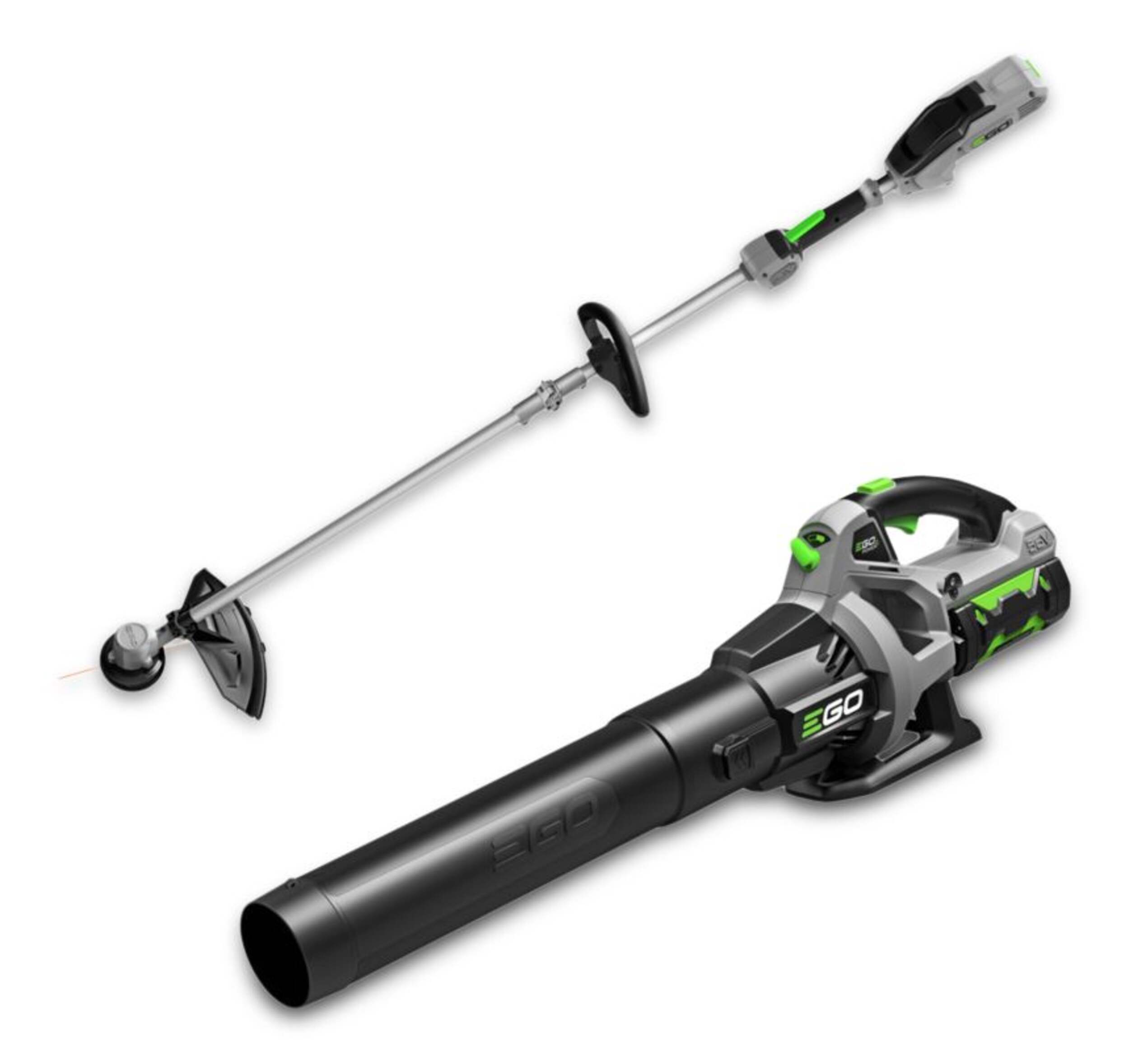 Ego Power 56v 15 In String Trimmer And 530 Cfm Leaf Blower Combo Kit
