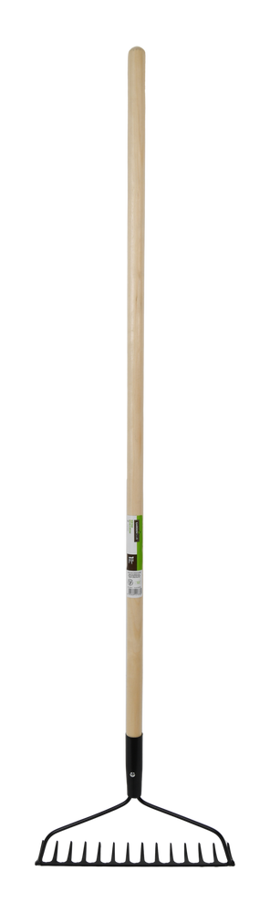 Garden Club Metal 14-Tine Bow Rake, 51-in Hardwood Shaft | Canadian Tire