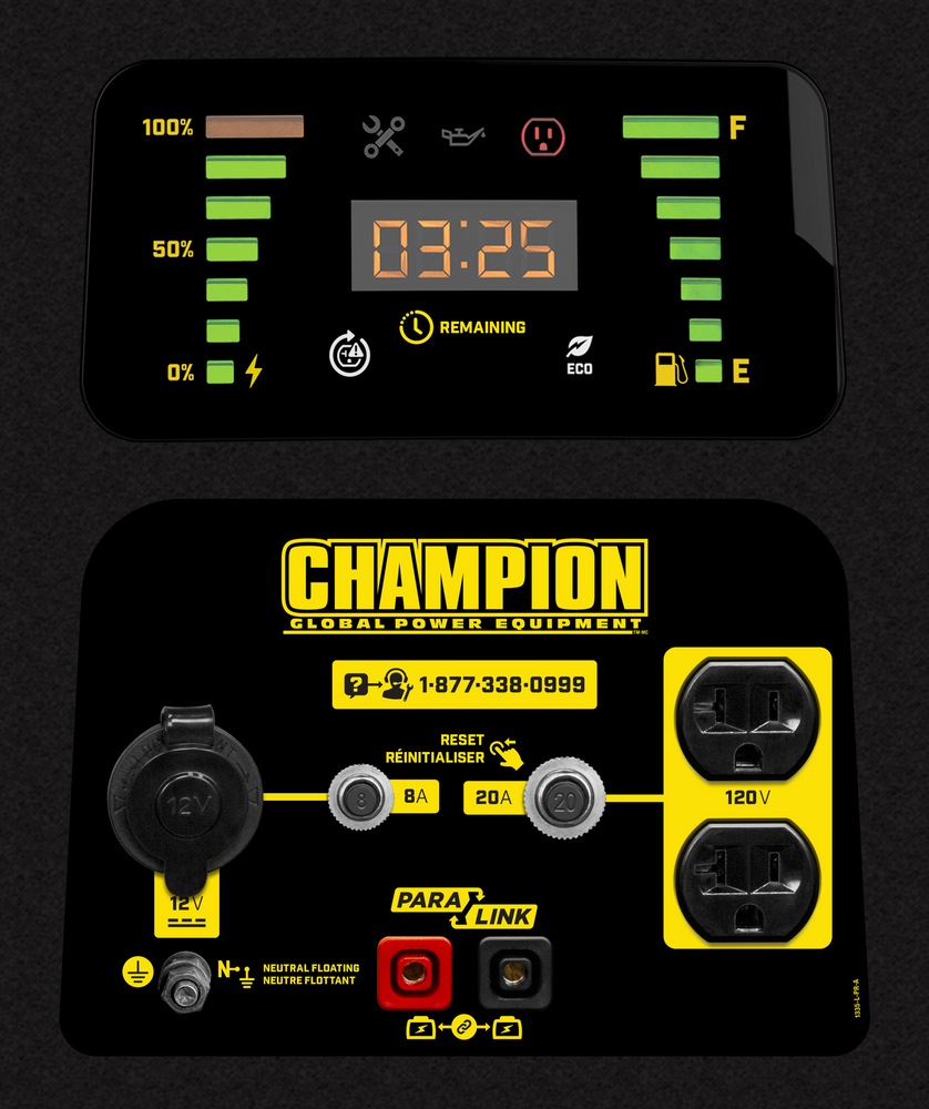 Champion - Génératrice légère et portative à onduleur 1600/200 W ...