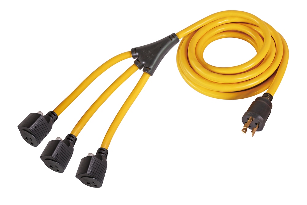 Rallonge de génératrice Mastercraft 10 AWG, 30 A STW, L5-30P, 23 pi ...