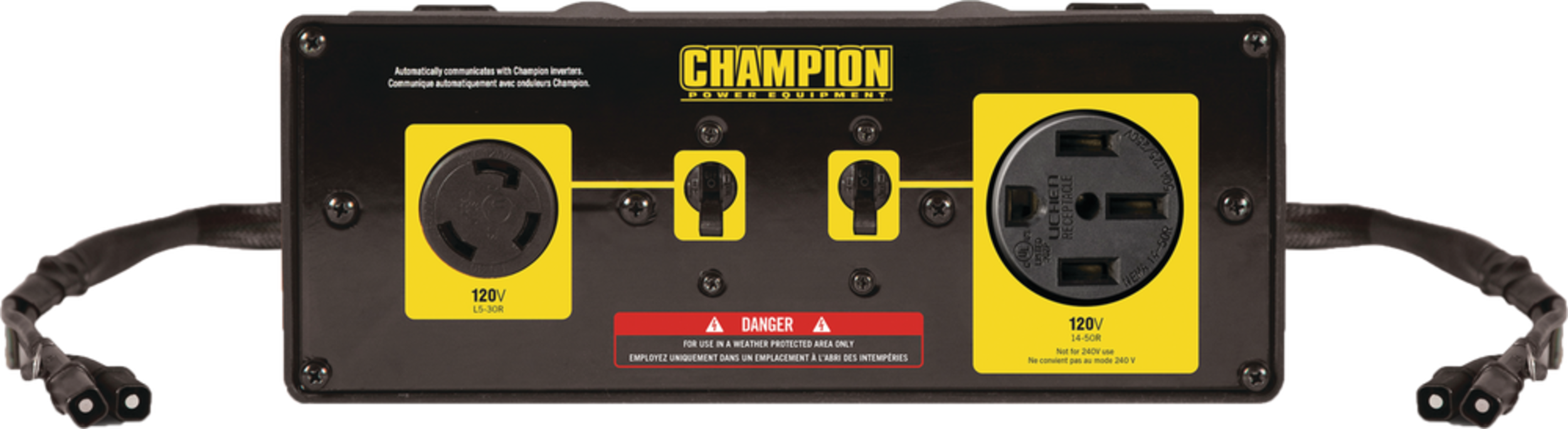 Champion 50-Amp RV Ready Parallel Kit for Linking Two 2800-Watt or ...
